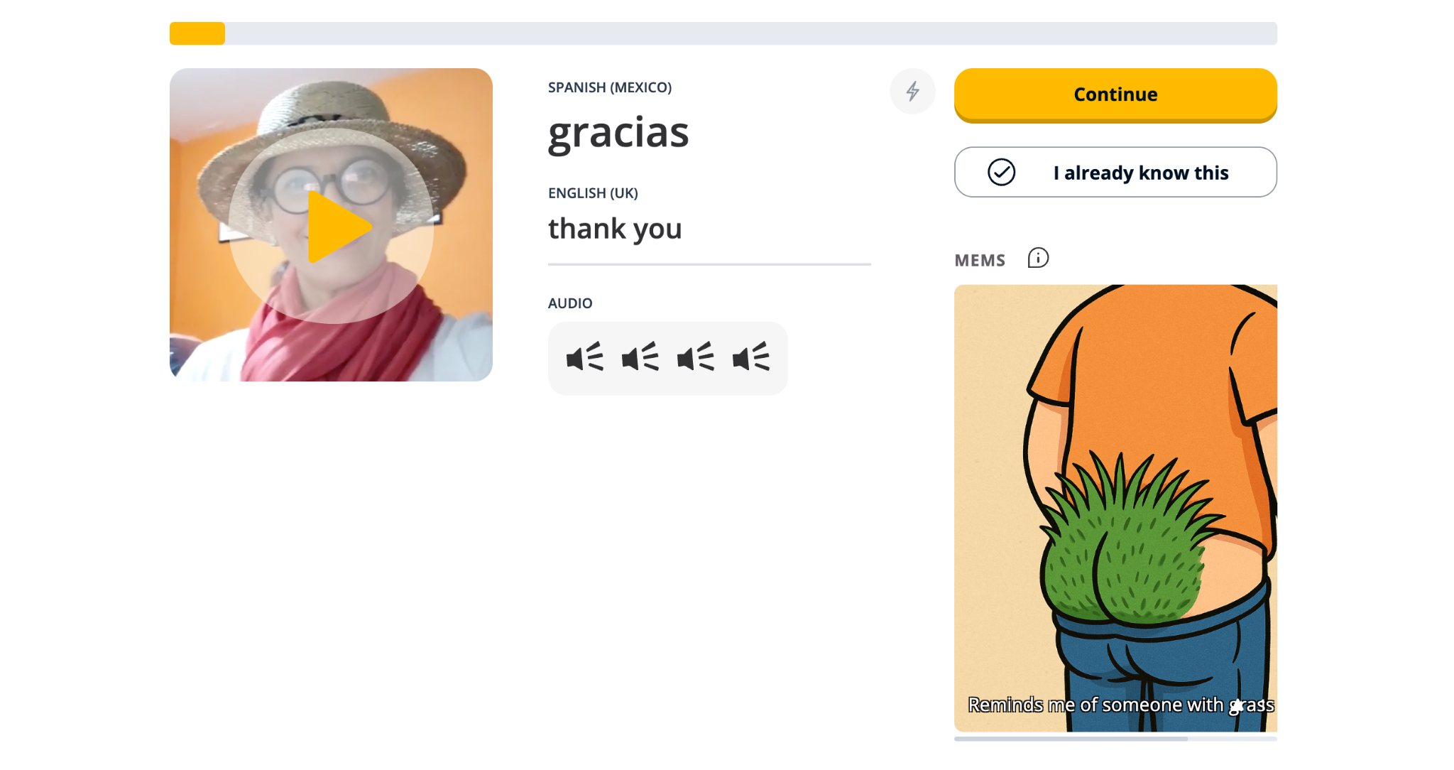 Changes to the Memrise app